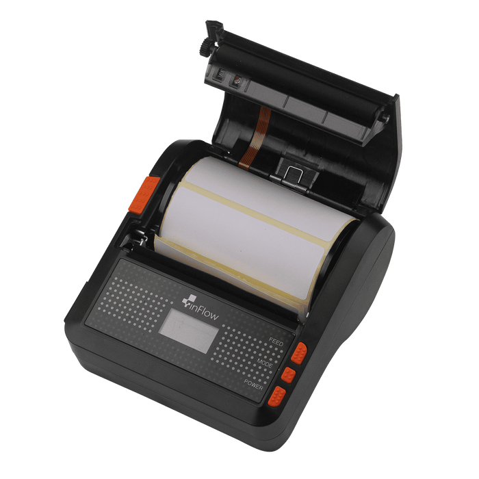 inFlow Portable 3 inch Label Printer - Wireless, Compact, and Built fo ...